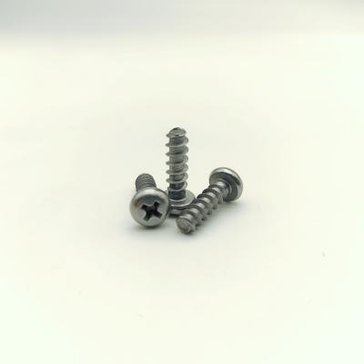 China M6x18 Zinc Plated Button Head Self-Tapping Screws Phillips Drive for sale
