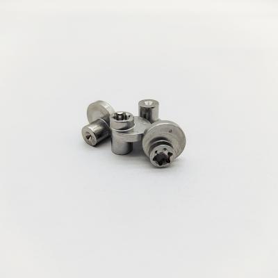 China Torx Eccentric Screws Grade 12.9 Steel Dacromet Coated Custom Offsets for sale