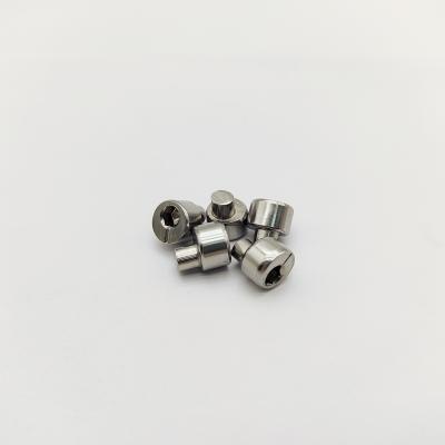 China Eccentric Locking Pin Grade 12.9 Hex Socket Eccentric Screws ±1.5-3.0mm Offset Dacromet Coated Eccentric Locking Pin for sale