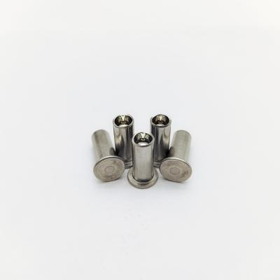 China 316 Stainless Steel Marine Rivets M5-M12 Flat Head 40% Hollow for sale