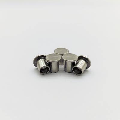 China A2 Stainless Steel Flat Head Semi-Tubular Rivets M2-M6 for sale
