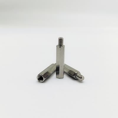 China 304 Stainless Steel Hex Standoff Screw M2.5 to M6 PCB Mounting for sale