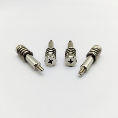 China A4 Stainless Steel Shoulder Spring Screws M3 Phillips Drive 34mm for sale