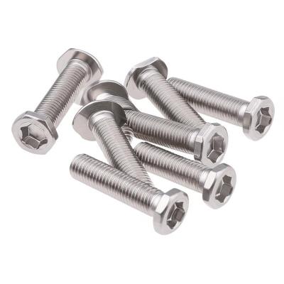China External Hexagon Stainless Steel Lock Screws Designed with Good Tensile Strength Providing Performance in Harsh Environments for sale