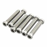 China Passivation Treated Stainless Steel Security Screws Featuring External Hexagon Design and Excellent Corrosion Resistance Properties for sale