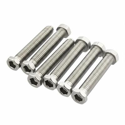 China Passivation Treated Stainless Steel Security Screws Featuring External Hexagon Design and Excellent Corrosion Resistance Properties for sale