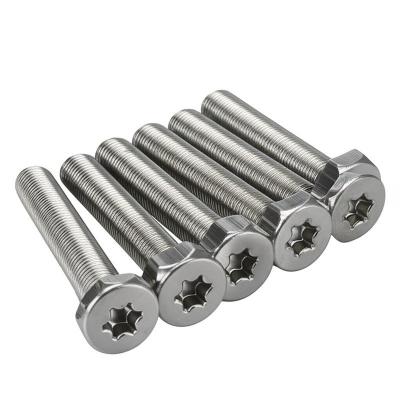 China Customizable Thickness Stainless Steel Lock Screws Precision Machined Durable Corrosion Resistant Fasteners for Industrial for sale