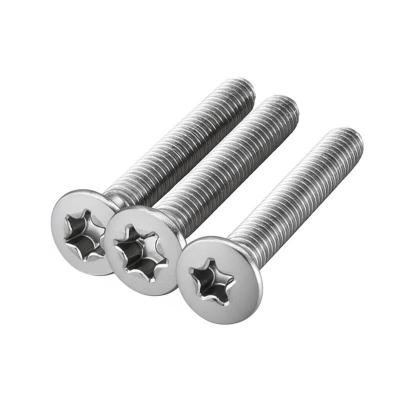 China Good Corrosion Resistance Stainless Steel Security Screws Customizable Thickness High Hardness High Torsion Tensile Strength Suitable for Outdoor for sale