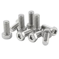 China Electronic Appliances Stainless Steel Lock Screws External Hexagon Robust Secure Fasteners for Electronic Device Assembly for sale
