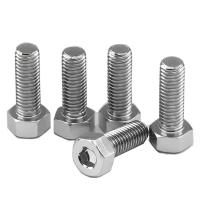 China External Hexagon Stainless Steel Lock Screws Designed for Communication Equipment Offering Corrosion Resistant Fastening for sale