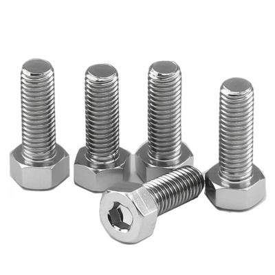 China External Hexagon Stainless Steel Lock Screws Designed for Communication Equipment Offering Corrosion Resistant Fastening for sale