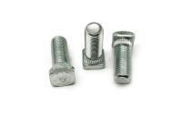 China ISO Certified Alloy Steel Square Head Bolts Galvanized 0.05mm Tolerance Suitable for Wheels for sale