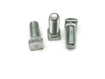 China ISO Certified Alloy Steel Square Head Bolts Galvanized 0.05mm Tolerance Suitable for Wheels for sale