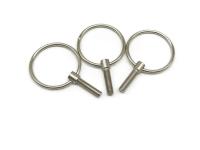 China Cold Forging  Stainless Steel Eye Bolt Screw M5X18 M6x16 Gilded chromium for sale