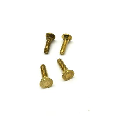 China 5/32X16.5mm Stainless Steel Flat Head Machine Screws Square Shoulder ISO9001 for sale