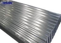 China Galvanized Steel Corrugated Sheet for Roofing 600-1100mm Width for sale
