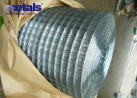 China Galvanized Welded Wire Mesh - 1/2 Inch Square Aperture, Silver - Ideal for Fencing and Construction for sale