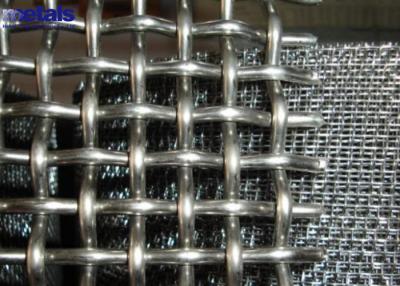 China 65Mn Steel Crimped Woven Wire Mesh Screen for Stone Quarry for sale