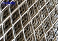 China Heavy Black Steel Expanded Metal Mesh Sheet Catwalk Grating High Tensile for sale