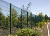 China Wrought Iron Decorative Powder Coated Welded Wire Mesh Fence Panels 3d Folds for sale