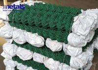 China PVC Coated Chain Link Fence 5ft Green Hot Dipped Galvanized for sale
