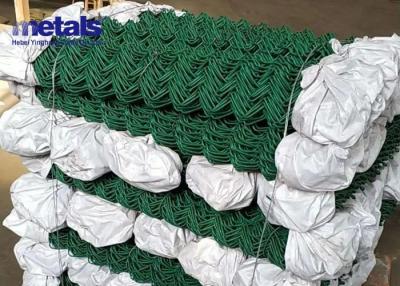 China PVC Coated Chain Link Fence 5ft Green Hot Dipped Galvanized for sale