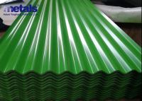 China Gague 28  Corrugated Steel Roofing Sheet Color Coated  PPGI/PPGL  750x2400mm for sale