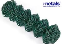 China Hole Size 200x50mm Chain Link Mesh Fence Meshsize 50mm X 50mm Heavy Duty Protective Mesh for Construction and Agricultural for sale