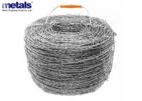 China Hot Dipped Galvanized Barbed Concertina Wire Double Twisted For Farm Fencing for sale