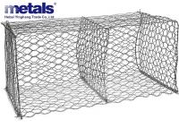 China Heavy Zinc Coating Hot Dipped Galvanized Hexagonal Gabion Stone Box Anti Corrosion for sale