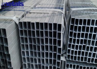 China Galvanized Square Steel Pipe 1/2 to 48 Inch for Construction for sale