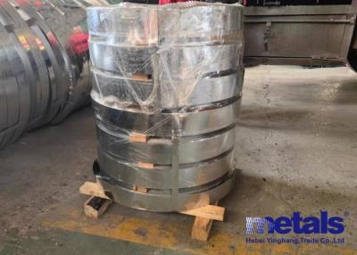 China Zinc Coated 0.2mm Galvanized / Galvalume Steel Strap Coils For Steel Frame Structure for sale