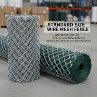 China Standard Size Wire Mesh Fence Wide Range 0.5M 3M Finished Galvanized Or PVC Versatile Solution for Multiple Applications for sale