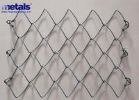 China Galvanized Chain Link Mesh Fence Suitable For Metal Fence for sale