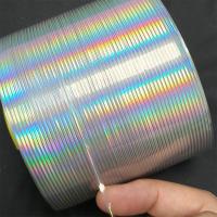 China 2.5mm Holographic Tear Tape For Cosmetic Gift Color Box Packaging for sale