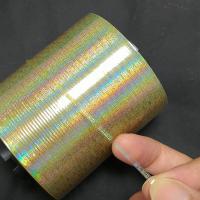 China 2.5mm Holographic Tear Tape For Cosmetic Gift Color Box Packaging for sale