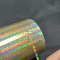 China Tea Box Packaging Holographic Tear Tape 25mic To 35mic Tear Strip for sale