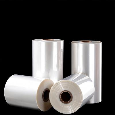 China Clear Center Fold POF Shrink Wrap Film 15-25 Micron for Cosmetics Packaging for sale