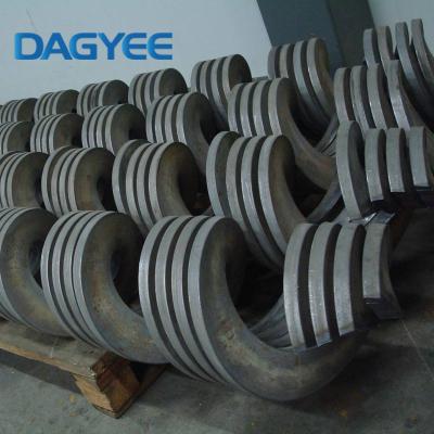 China Shaftless Screw Flight Helical Blade 280mm Diameter Alloy Steel Spiral for Wastewater Conveyor for sale