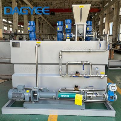 China Intelligent Control Polymer Preparation Chemical Dosing System 3 Tank Automatic for sale