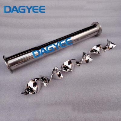China Epoxy Coated Flanged Ends Clear Static Mixer 3/8 to 60 Inch Diameter SK Series for sale
