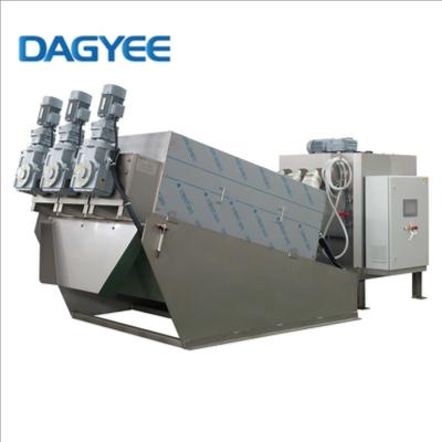 China Municipal Sludge Screw Press Dewatering Machine 0.2-8.9KW for Efficient Sludge Management for sale