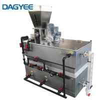China Stainless Steel Automatic PAM Polymer Preparation Unit 3 Chamber Sludge Dewatering System for sale