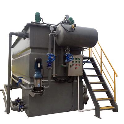 China Industrial DAF Dissolved Air Flotation Unit 40 m3/hr Wastewater Treatment for FOG TSS BOD COD Removal for sale