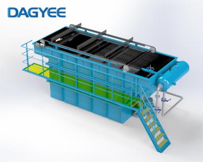 China 12.9kW DAF Dissolved Air Flotation System 100m3/hr for Oil Industry Solid Liquid Separation for sale