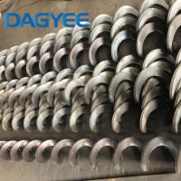 China ISO Certified Shaftless Screw Conveyor Flight Helical Blade OD up to 900mm Thickness 16-40mm for sale