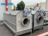 China Stainless Steel 304 316 Internal Feed Rotary Drum Screen 0.55-1.5KW for Aquaculture for sale