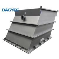 China 0.55KW 5m3/H Stainless Steel Inclined Plate Settler Lamella Clarifier 380V for sale