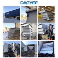 China Industrial Water Clarifier Sedimentation Lamella Tank 50 m3/h 380V 3Phase for sale