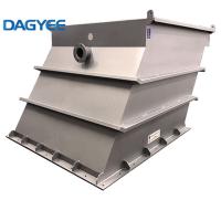 China SS304 316 Lamella Plate Clarifier 5m3/hr Inclined Plate Settler Wastewater Treatment for sale
